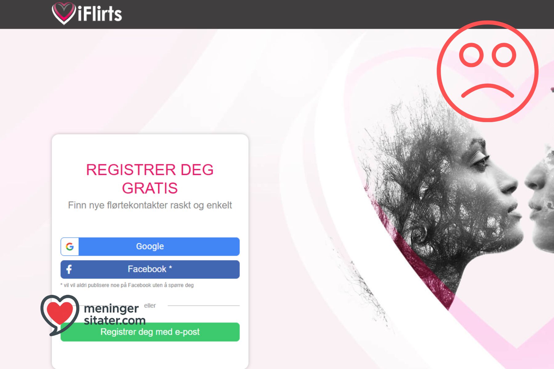 iFlirts.com Norge Anmeldelse: Falske Profiler & Høye Kostnader!